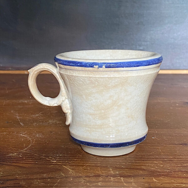 Beautiful patinated French brulot cup from Bellevue Vintage
